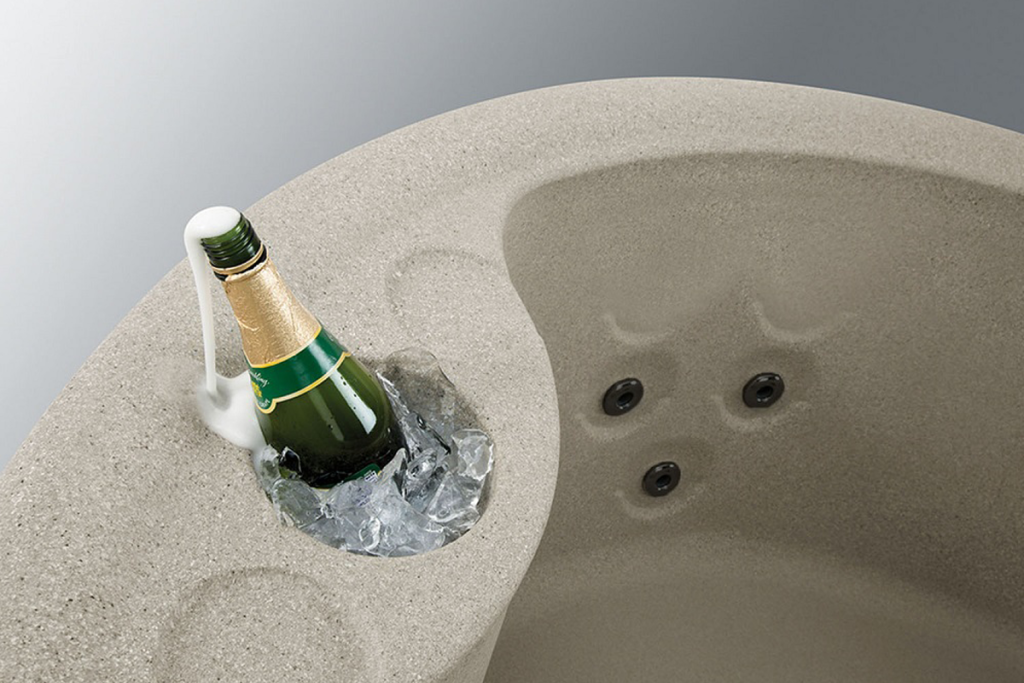 Key Largo LS200 4-Person 13-Jets Sand Plug & Play Hot Tub
