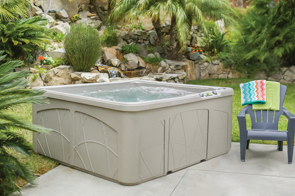 Lifesmart Bahama LS350DX™ Sand: 110-volt Plug and Play Hot Tub