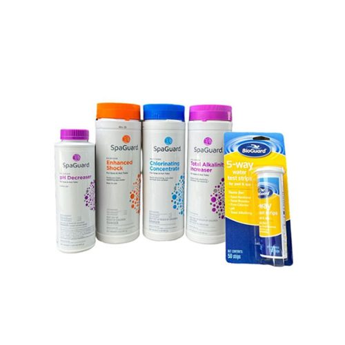 Spa Chemical Startup Kit (Chlorine) | Hot Tub Water | Lifesmart Outlet
